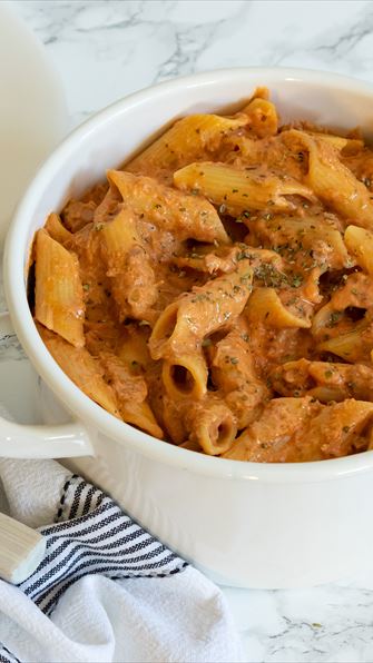 Pasta con salsa de atún cremosa | Nestlé Cocina